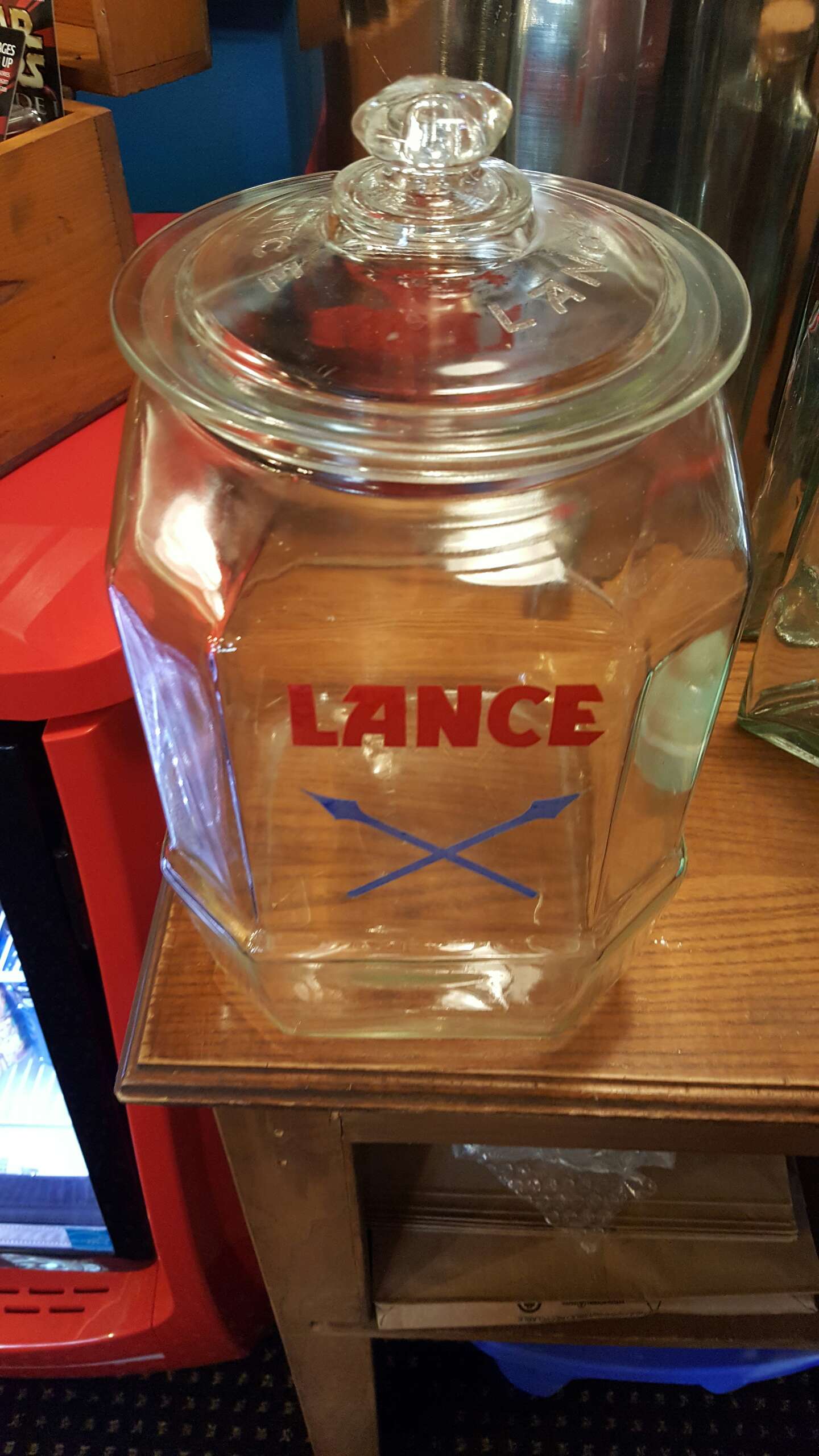 Lance Candy Jar for sale in Mesquite, TX - 5miles: Buy and Sell