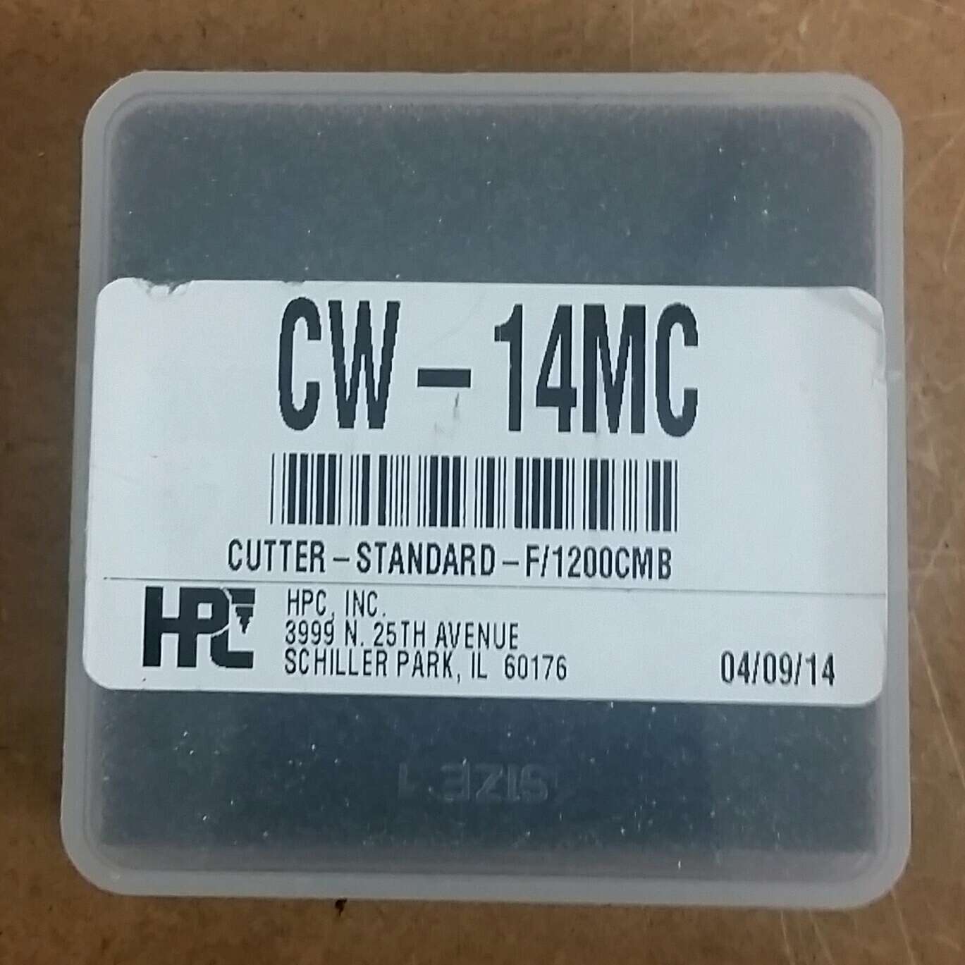 H.P.C. Key Machine cutter wheels for 1200 Blitz and Codemax for sale in ...