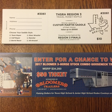 Horse trailer and saddle raffle tickets for sale in Bedford, TX ...