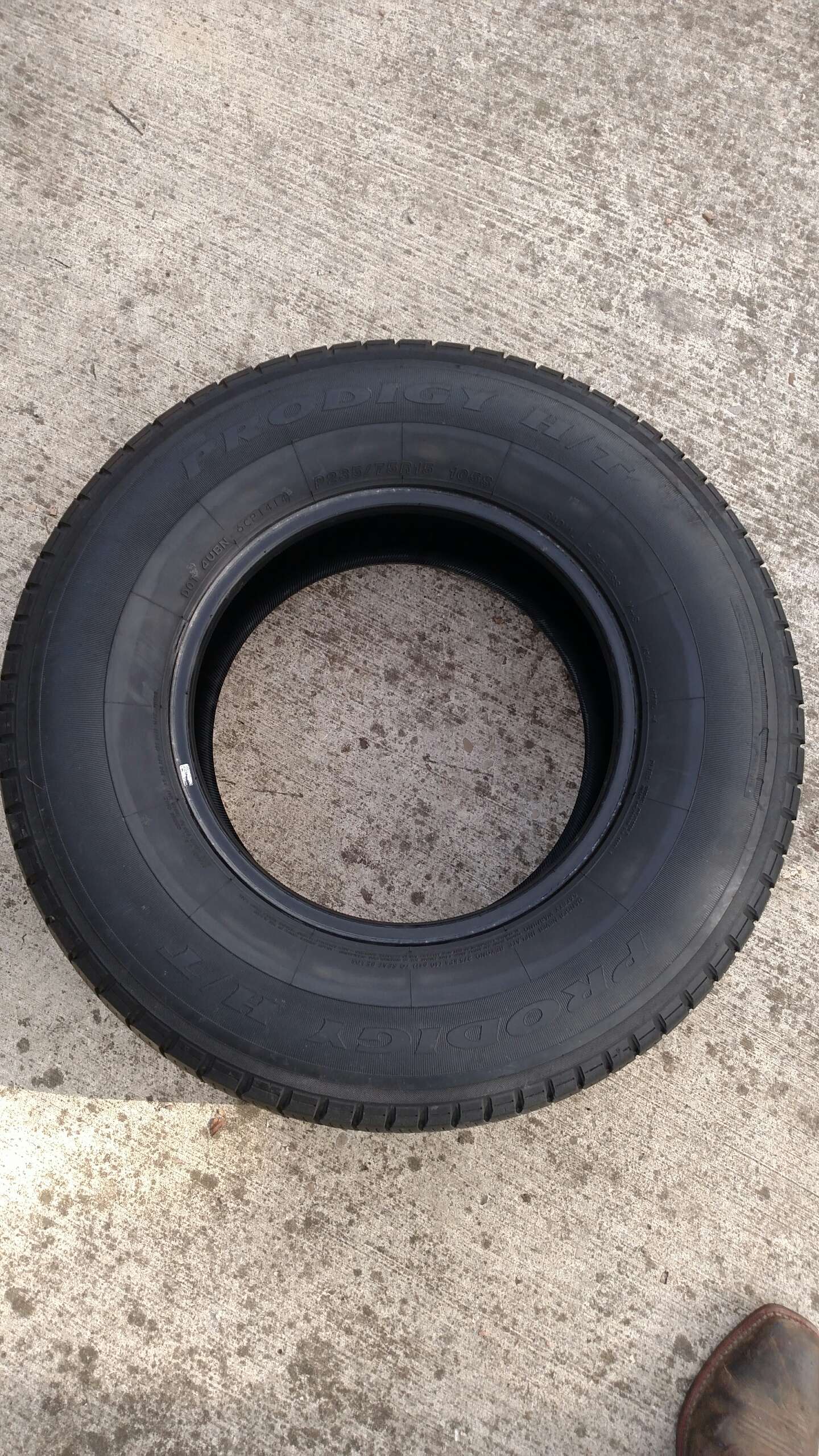 Prodigy H/T P235/75R15 tire for sale in San Antonio, TX - 5miles: Buy ...