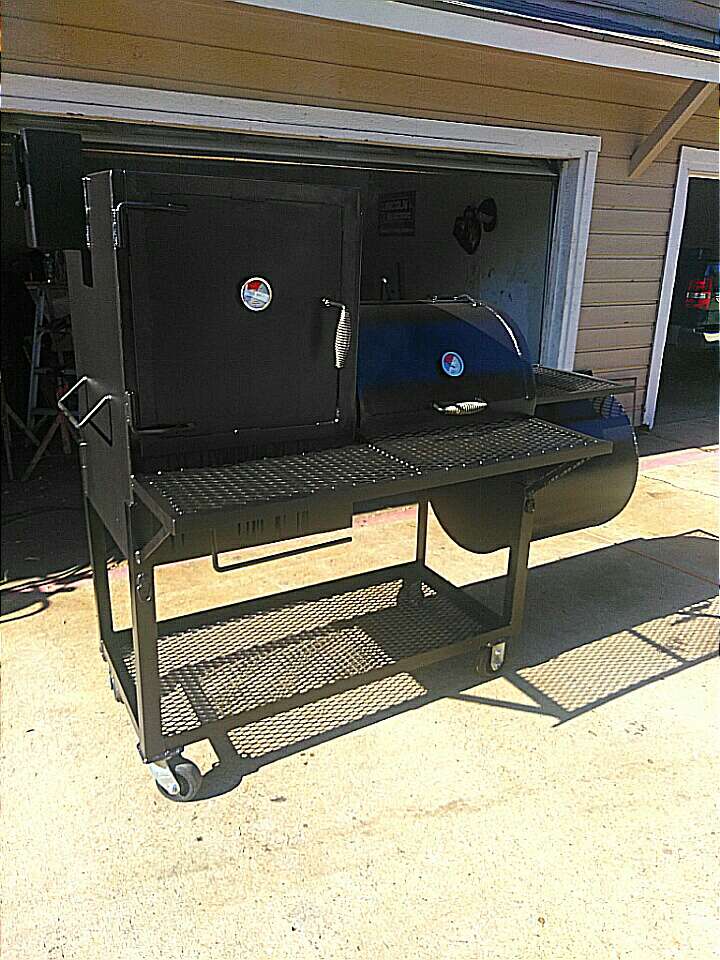 "PITS BY HUGO®" custom hand made smoker bbq pit grill smoker for sale ...