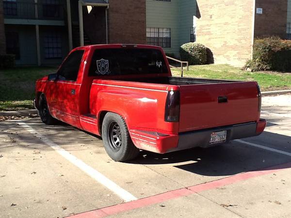 1997 chevy stepside lowered low miles for sale in Plano, TX - 5miles ...