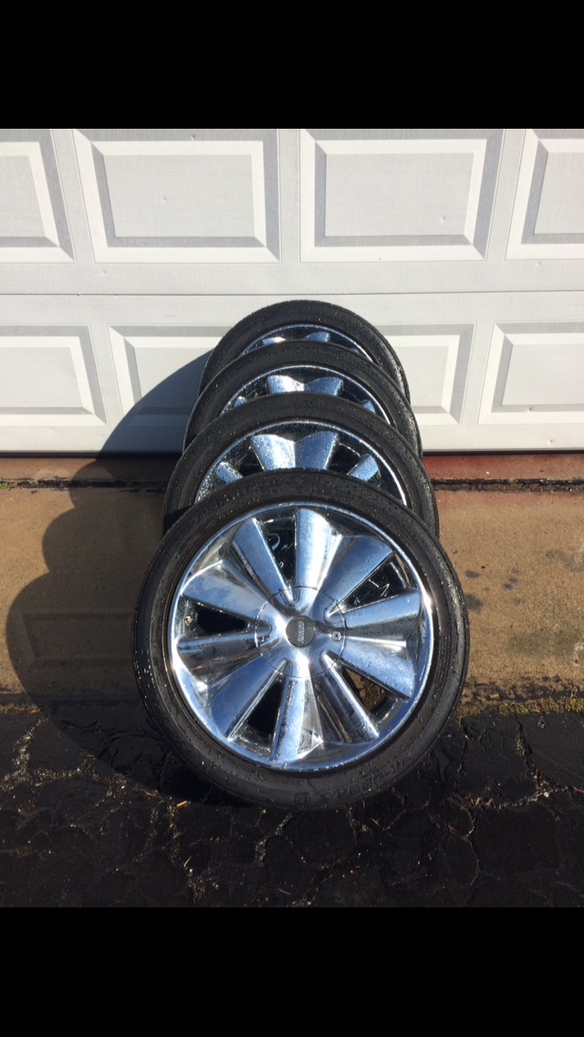 17" Universal Chrome Mondera Gullwing Rims for sale in Brookfield, IL ...