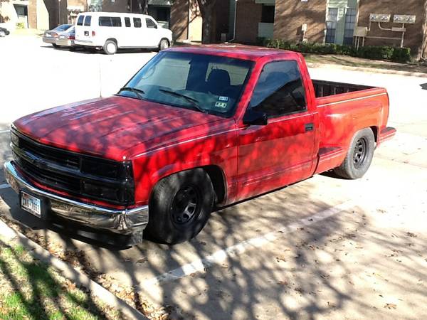 1997 chevy stepside lowered low miles for sale in Plano, TX - 5miles ...