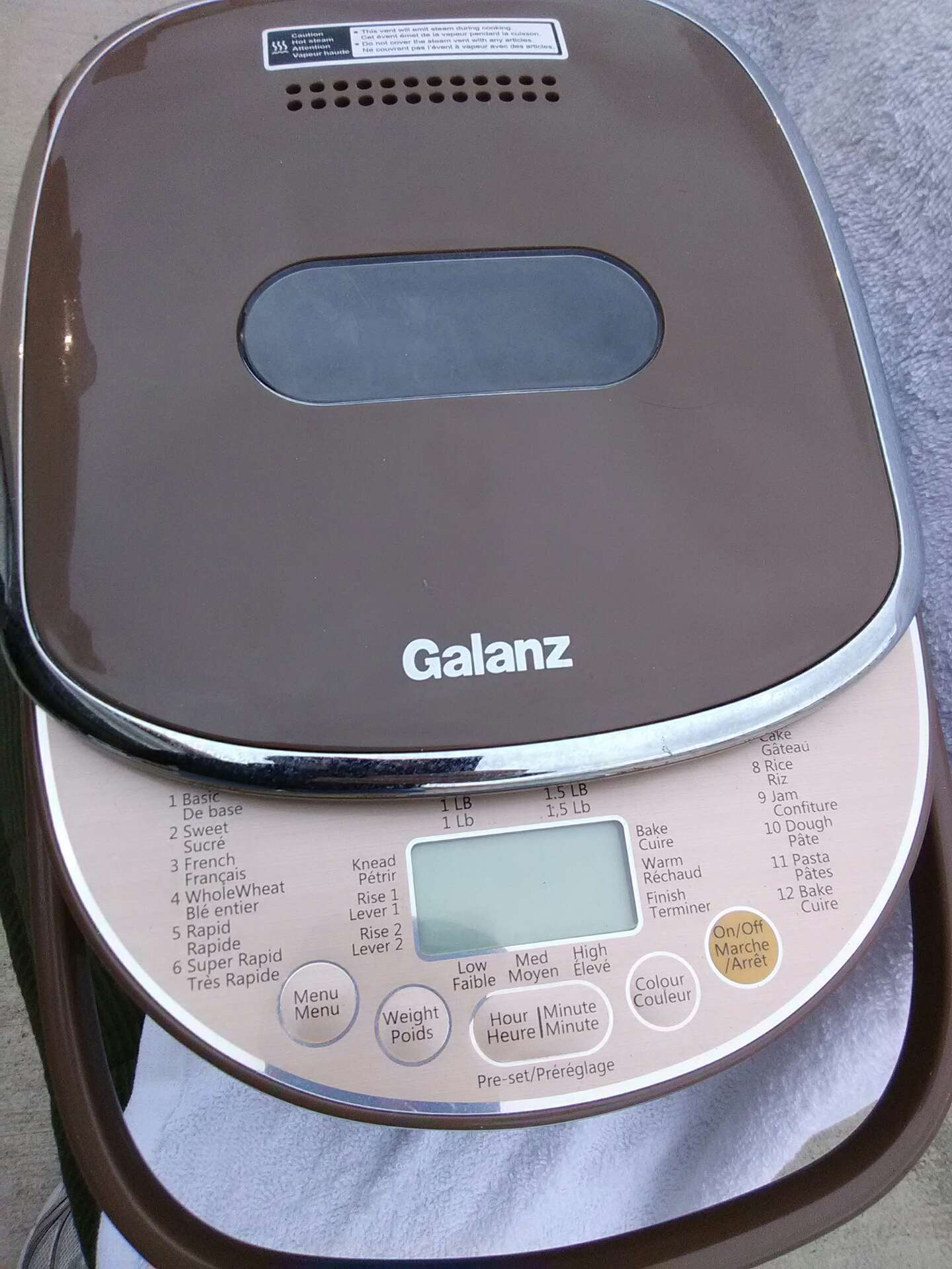 Galanz Bread Maker. 1.5 lbs. NEW, Digital for sale in The Colony, TX ...